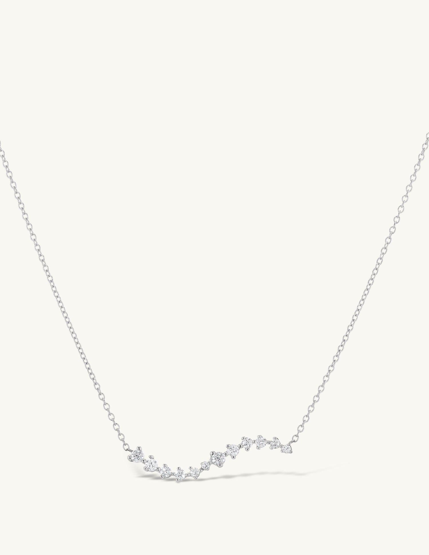 Diamond Swell Necklace