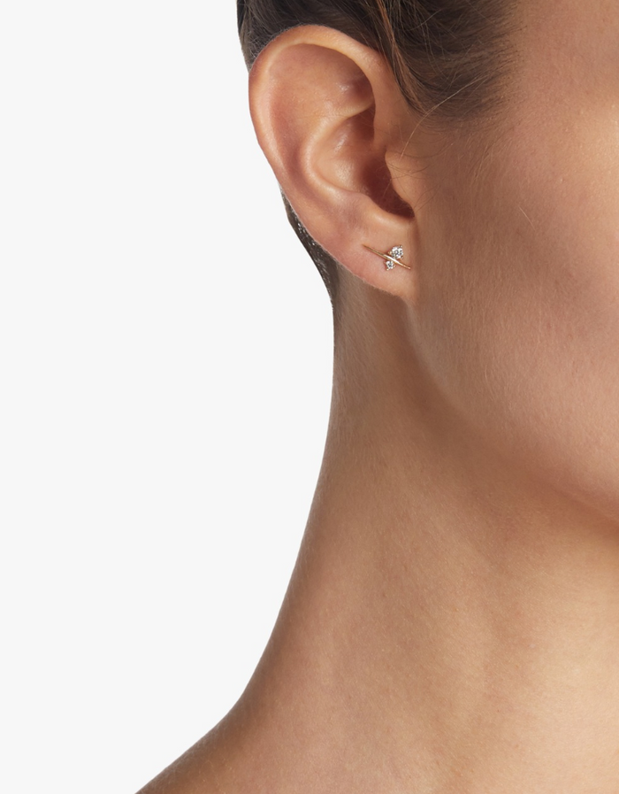 Diamond Thread Studs